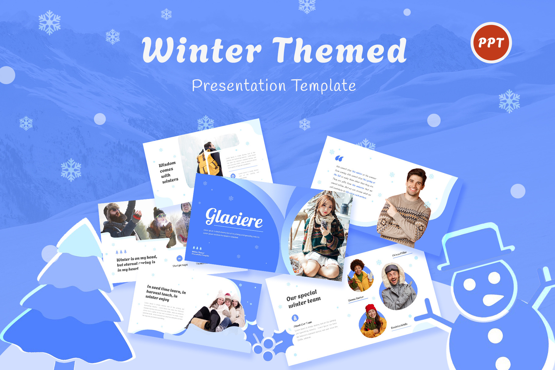 Winter Powerpoint Template