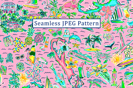 Pacific Island Pattern Set 2 | Graphic Patterns ~ Creative Market