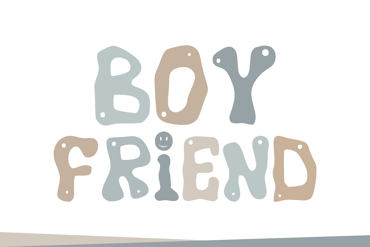Smiley Font - Cute Font Types, a Font by AMC STUDIO