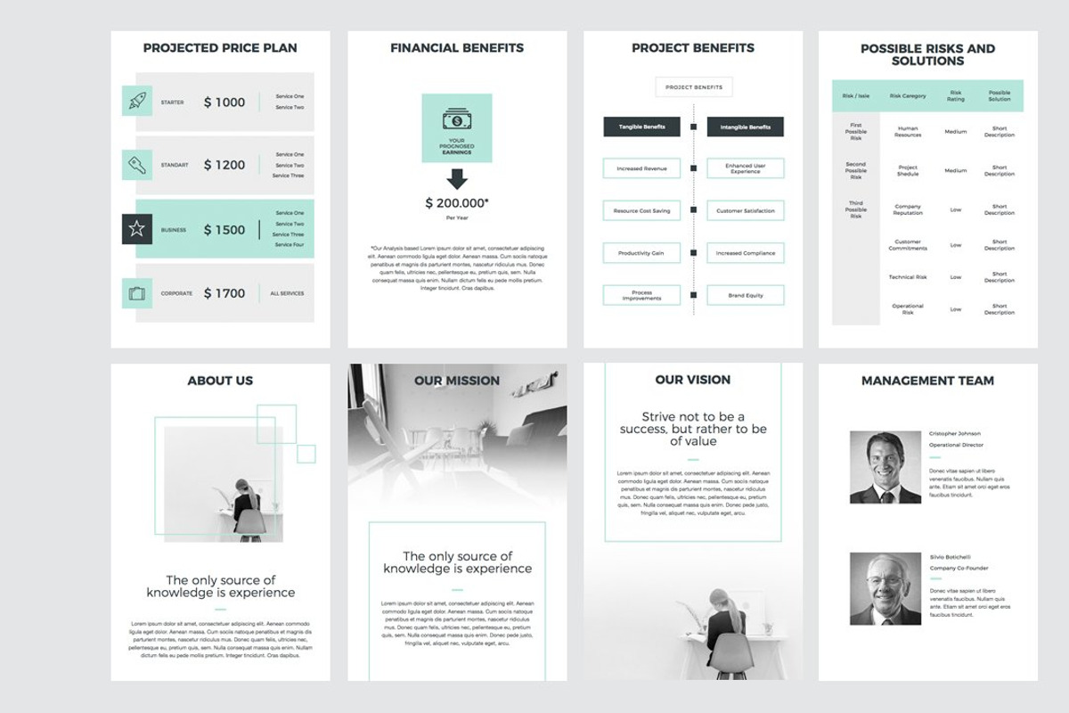 3 in 1 Project Proposal Bundle