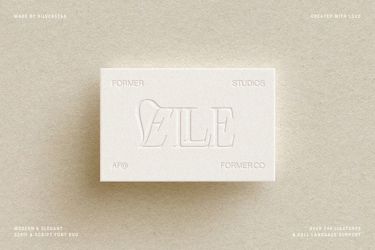 Bespoke Display - Serif & Script Duo, a Serif Font by SilverStag Type ...