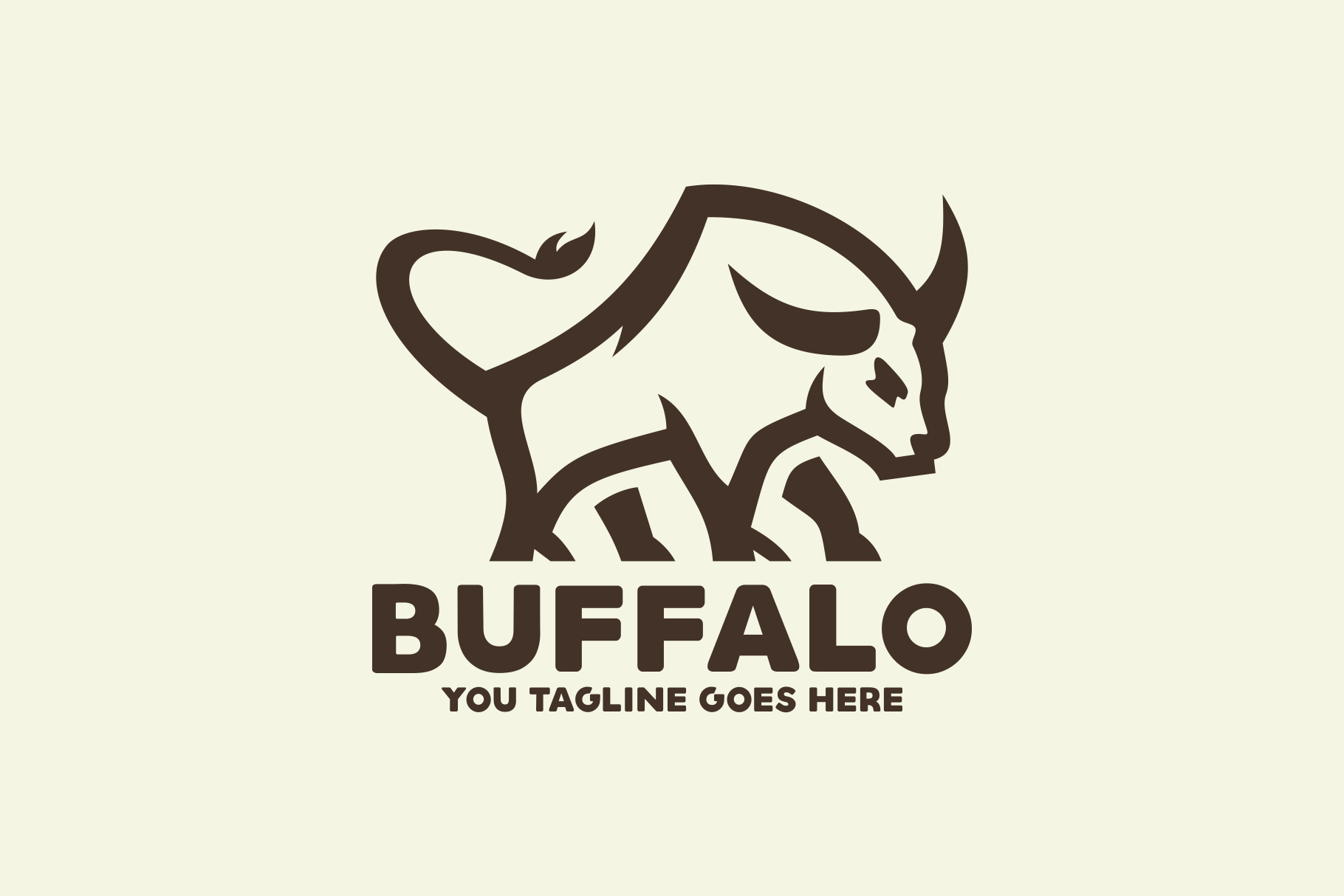 Buffalo Logo, a Branding & Logo Template by Brandlogo