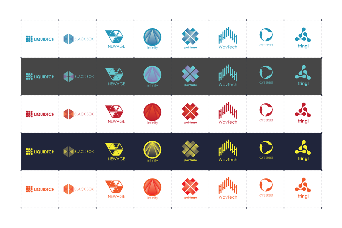 40 tech logos, a Branding & Logo Template by airunreal