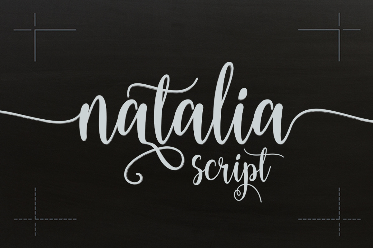 Natalia Script, a Script Font by Areatype