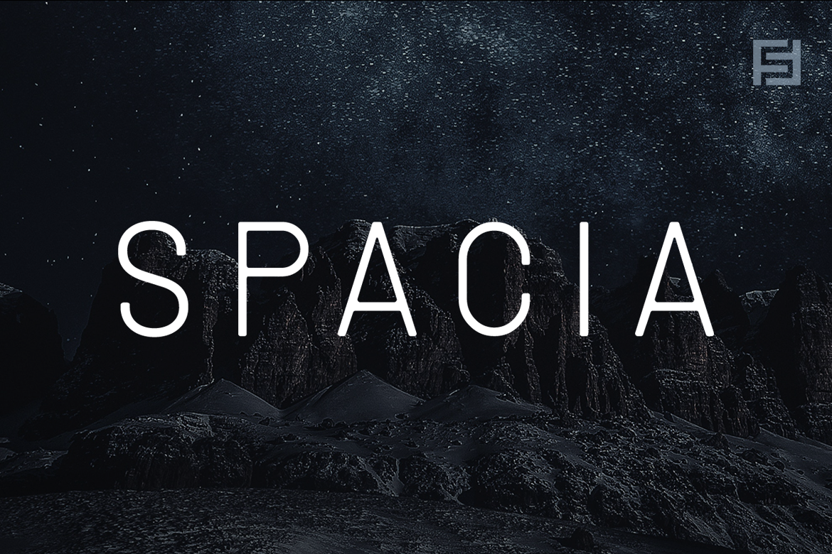 SPACIA - Unique & Modern Typeface, a Font by Designova®