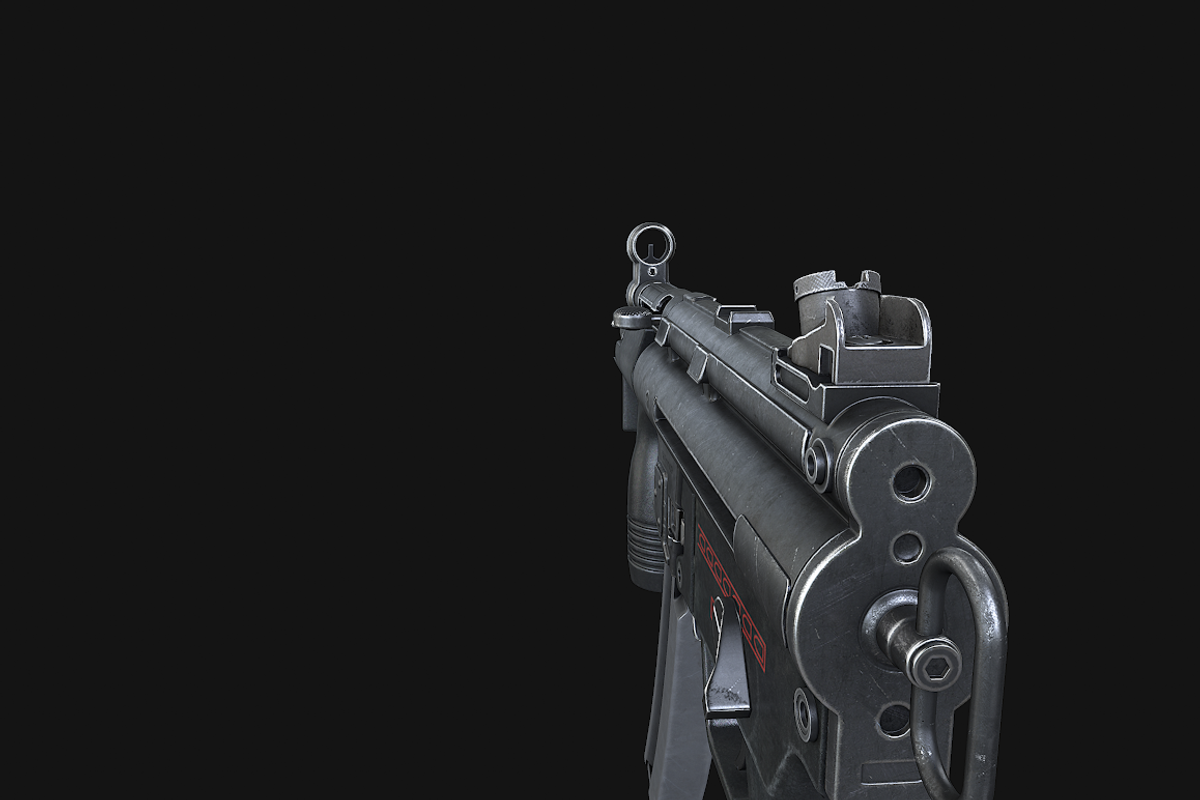 MP5K Submachine Gun, a 3D by First Perspective Games