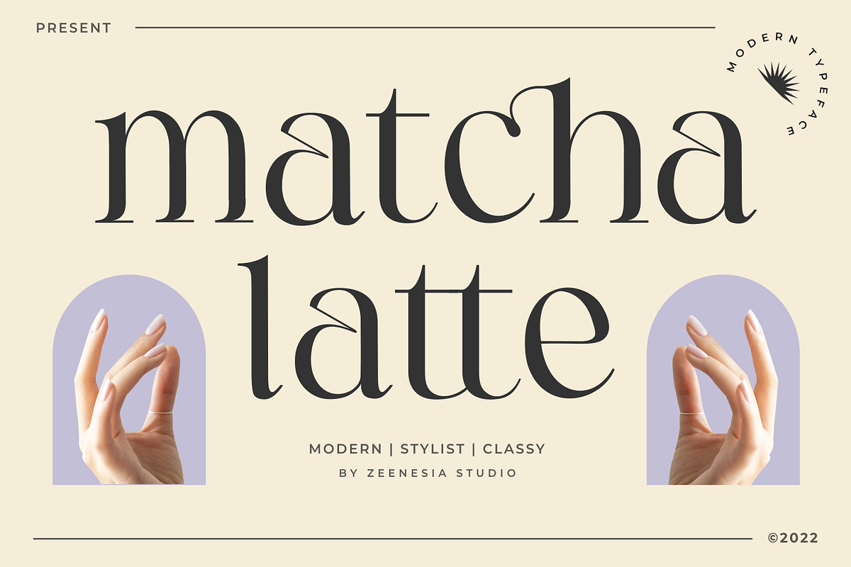 Matcha Latte - Modern Stylish Font | Creative Market
