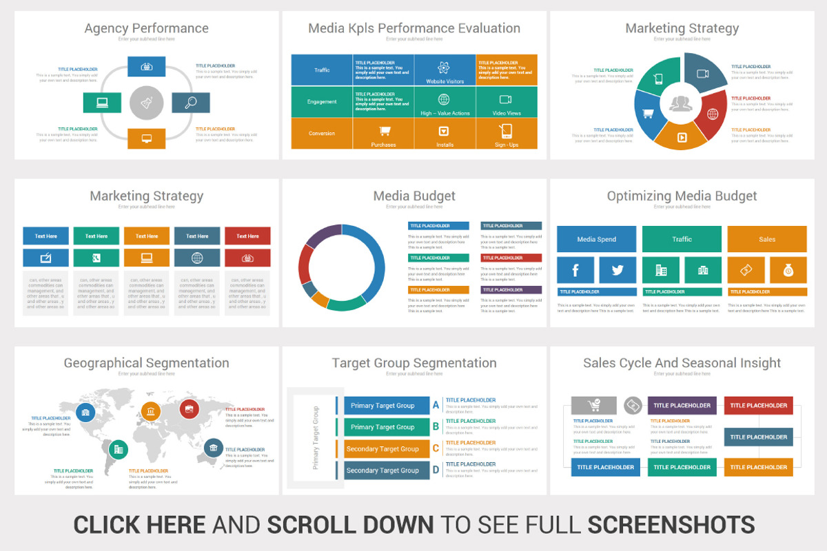 Digital Media Strategies PowerPoint, a Presentation Template by OceanArt