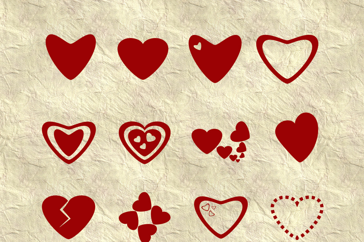 Heart Custom Shapes, a Shape Add-On by grati