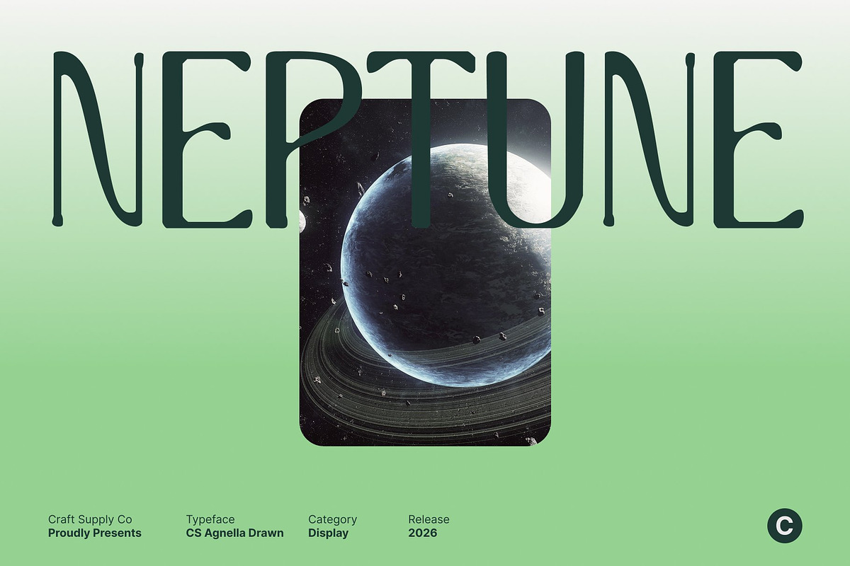 CS Agnella Drawn – Serif Font