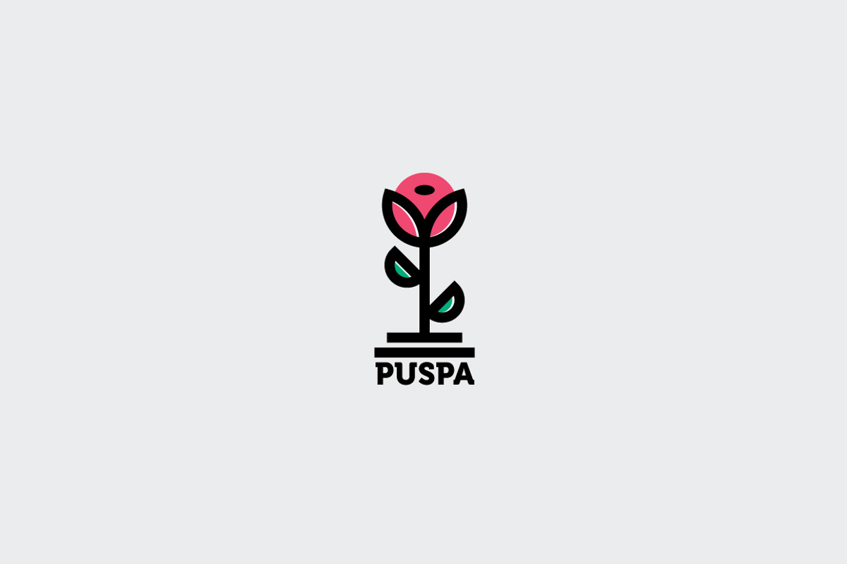 Puspa Logo Template, a Branding & Logo Template by Kreasi Malam ...
