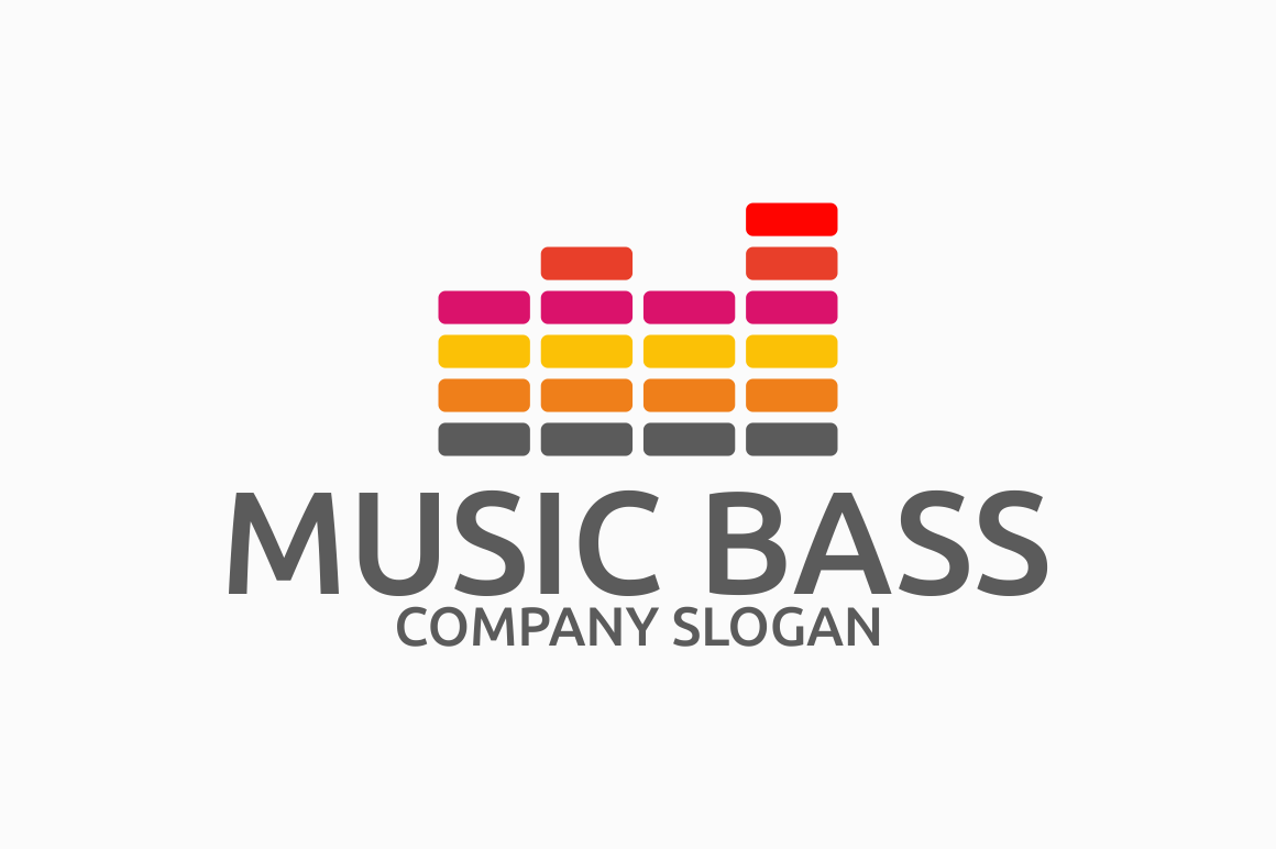 Music Bass Logo | Branding & Logo Templates ~ Creative Market