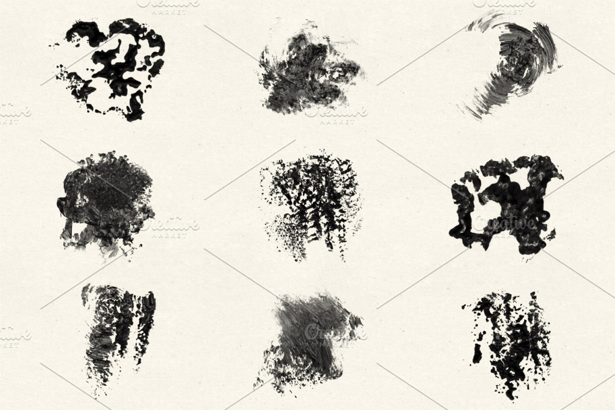 Sponge Smears Brush Pack 1, a Brush Add-On by Design Panoply