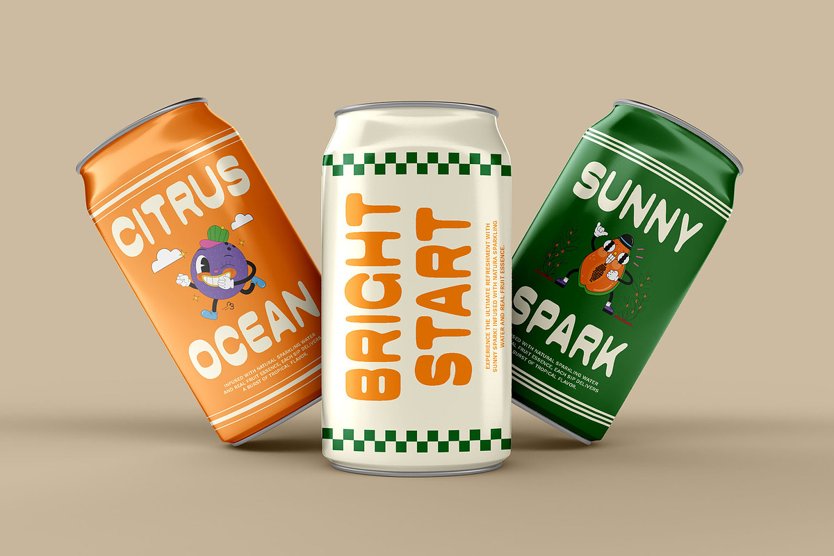 Retroque - Soft Retro Reverse Sans, a Sans Serif Font by Typia Nesia ...