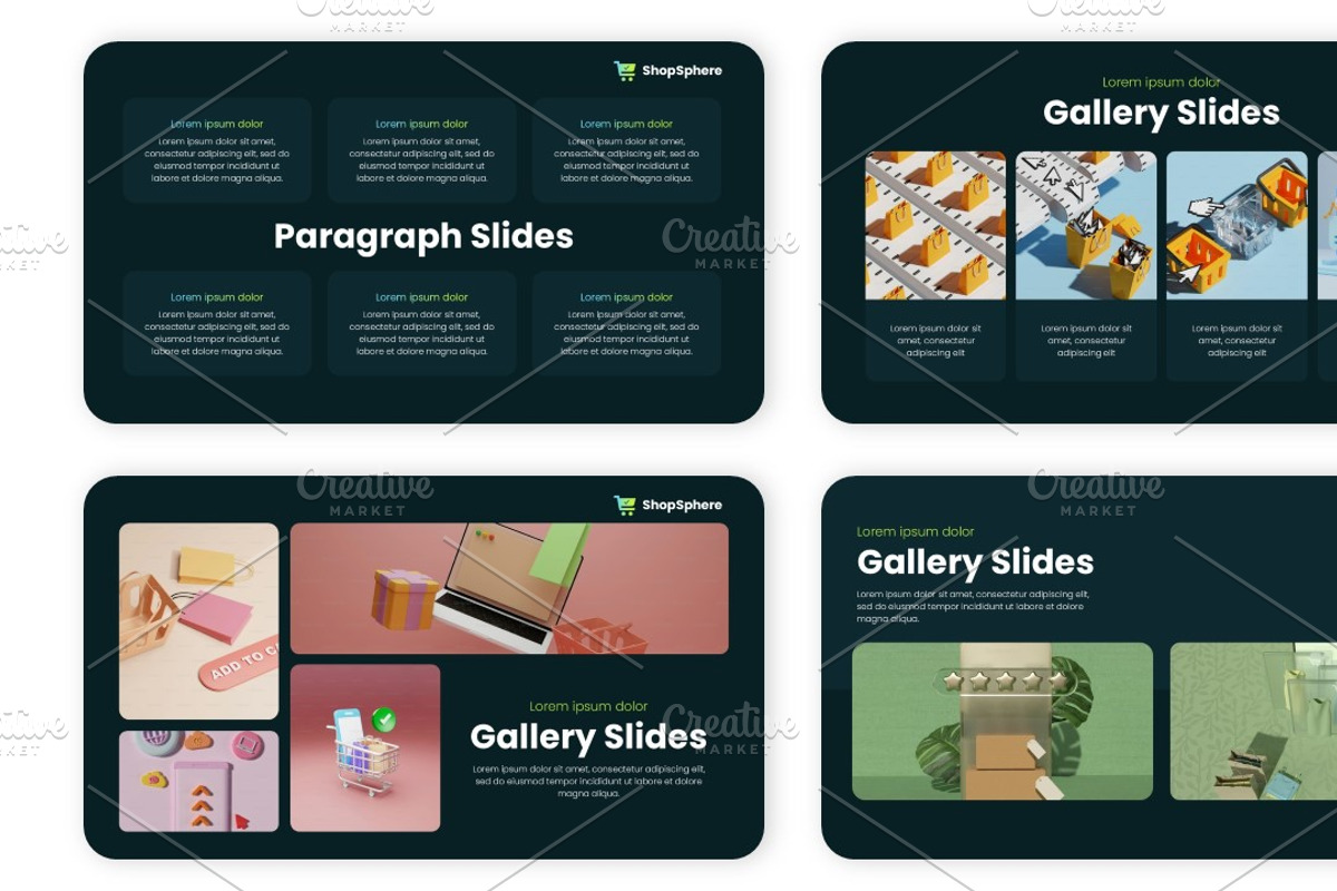 ShopSphere Presentation, a Presentation Template by Interpitch