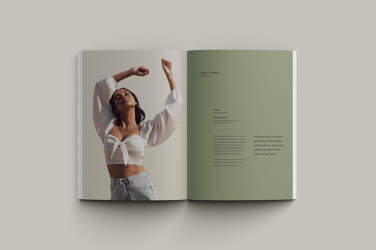 Simple Portfolio Template, a Brochure Template by UpSolution | Creative ...
