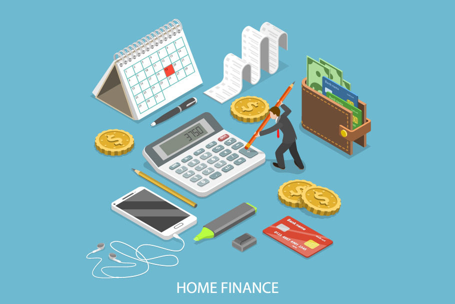 Personal home finance, a Graphic by AndriiStore | Creative Market
