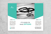 Horizontal Medicine Flyer | Flyer Templates ~ Creative Market