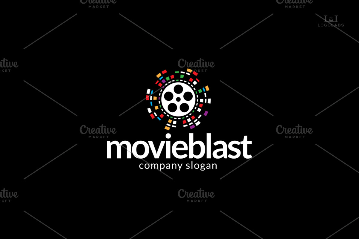 Movie Blast Logo, a Branding & Logo Template by LogoLabs
