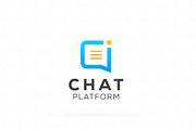 I Chat Logo, a Branding & Logo Template by NasirGrfx