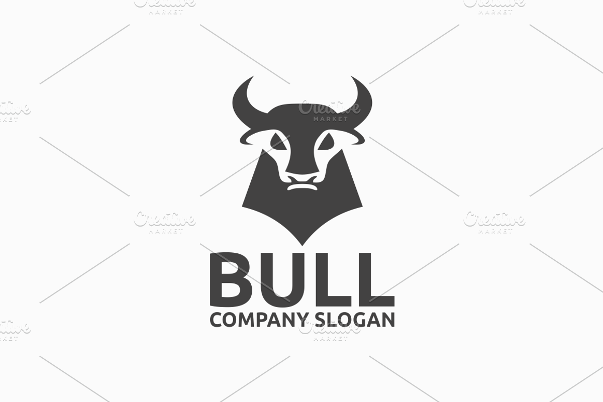 Bull Logo, a Branding & Logo Template by Brandlogo