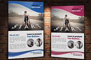 Employment Agency & Jobs Fair Flyer, a Flyer Template by Psd Templates