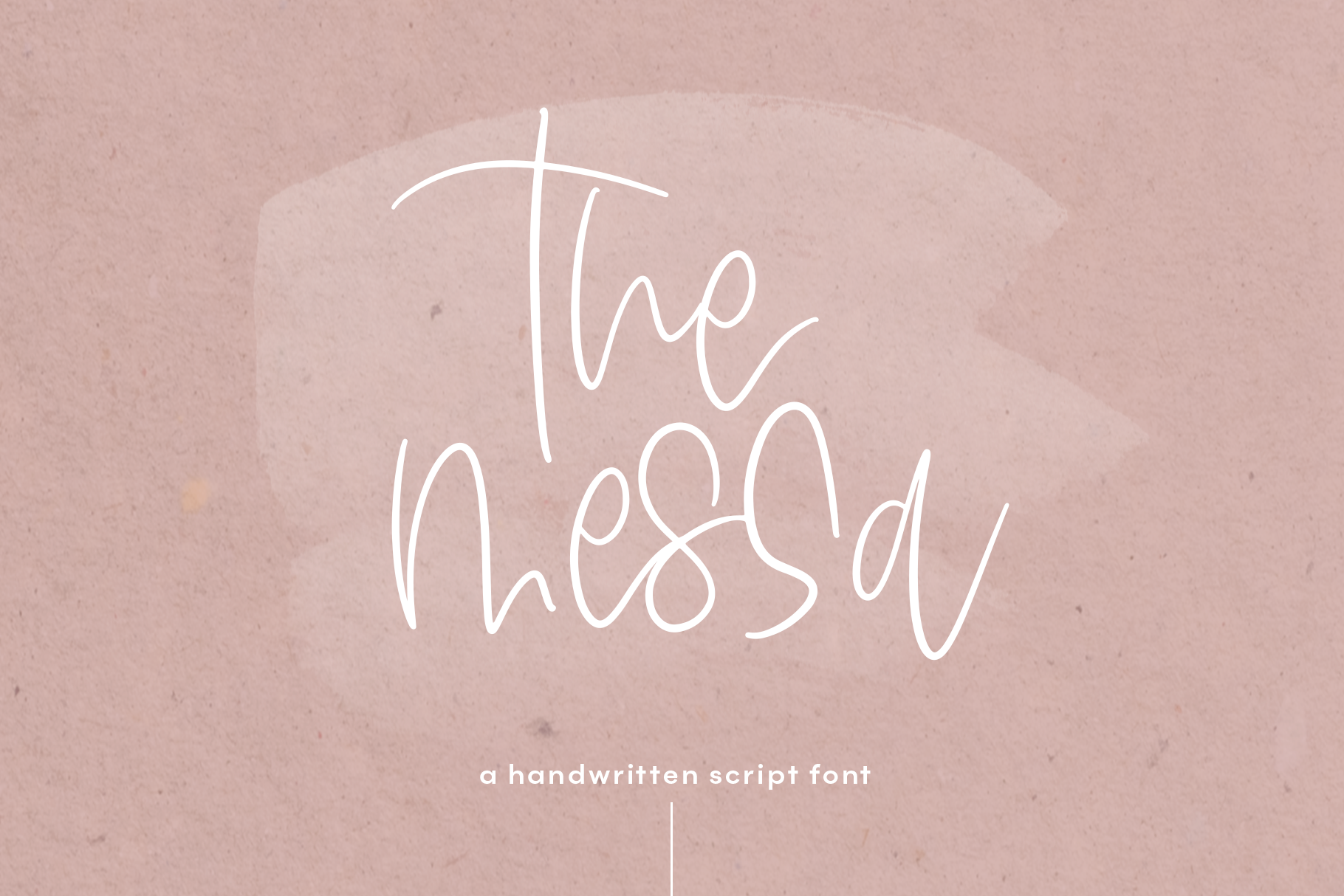 The Messa - Handwritten Script Font, a Script Font by KA Designs