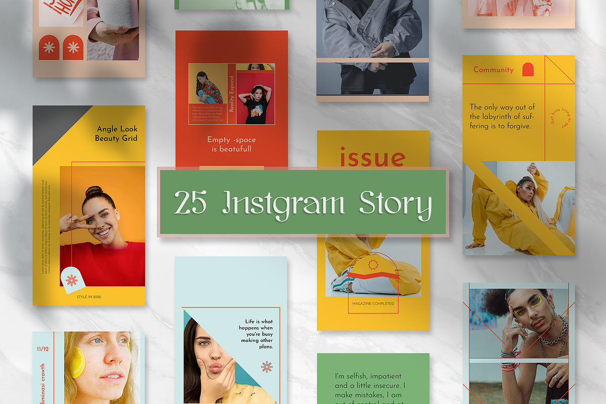 Randomed Instagram Story, a Social Media Template by Azruca