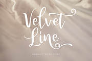 Velvet Line, a Script Font by Larin Type Co.