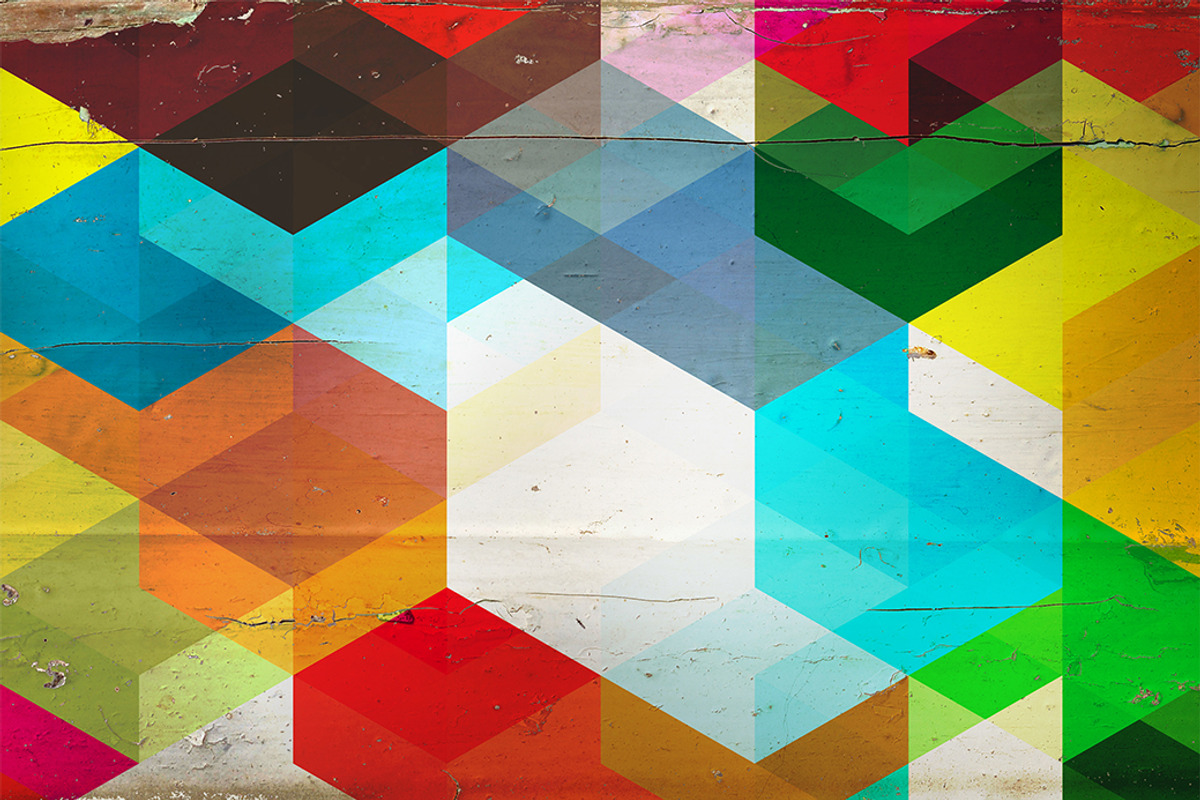 5 Vintage Overlays for Images V.2, a Texture Graphic by DesignSomething