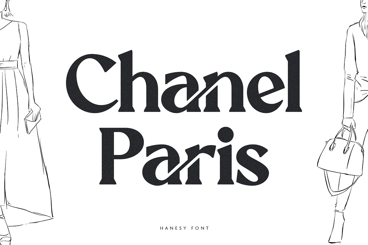 Hanesy - Modern Serif Font, a Serif Font by Ivan Rosenberg