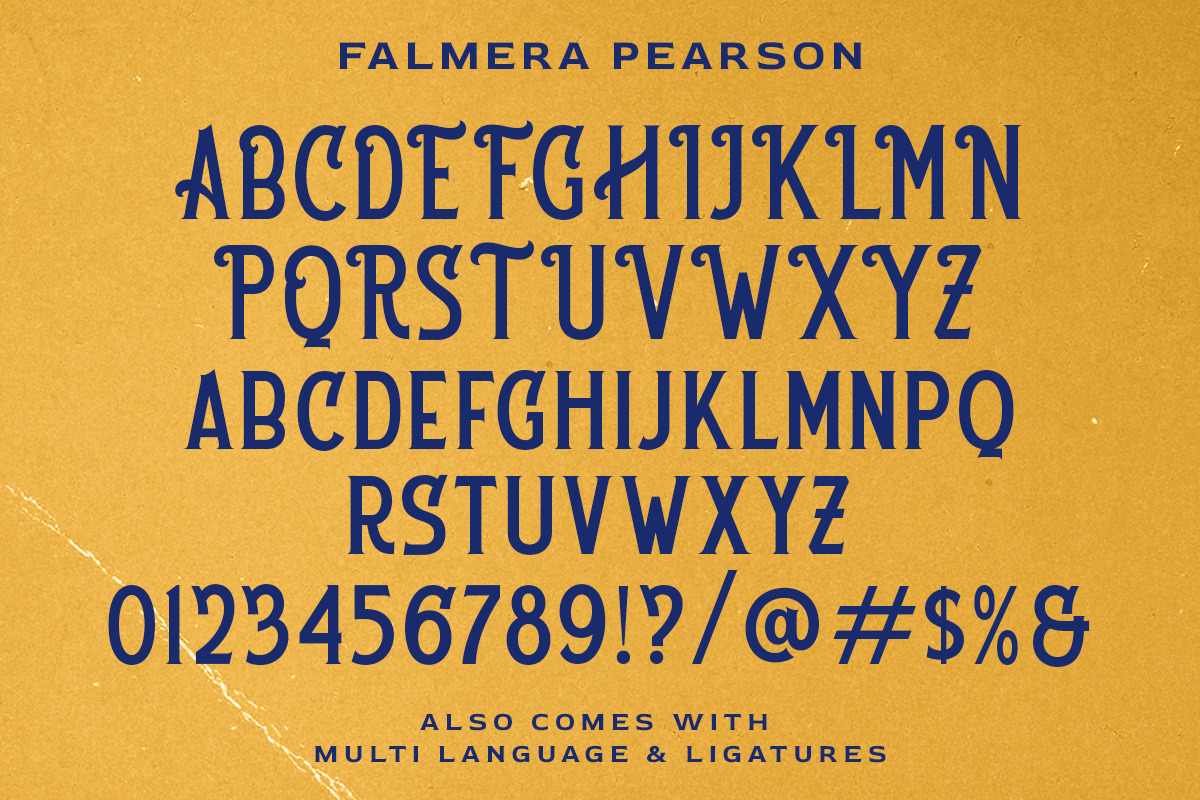 Falmera Pearson - Display Font, a Serif Font by Letterhend Studio