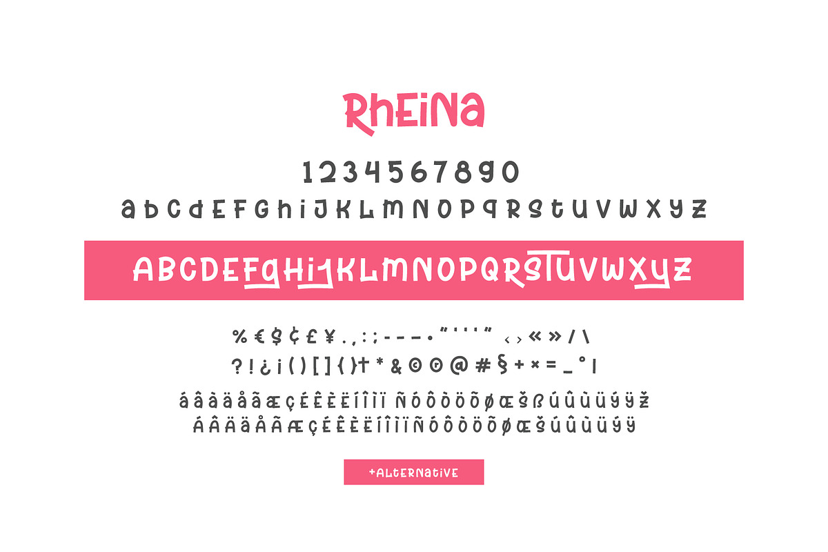 Rheina Font