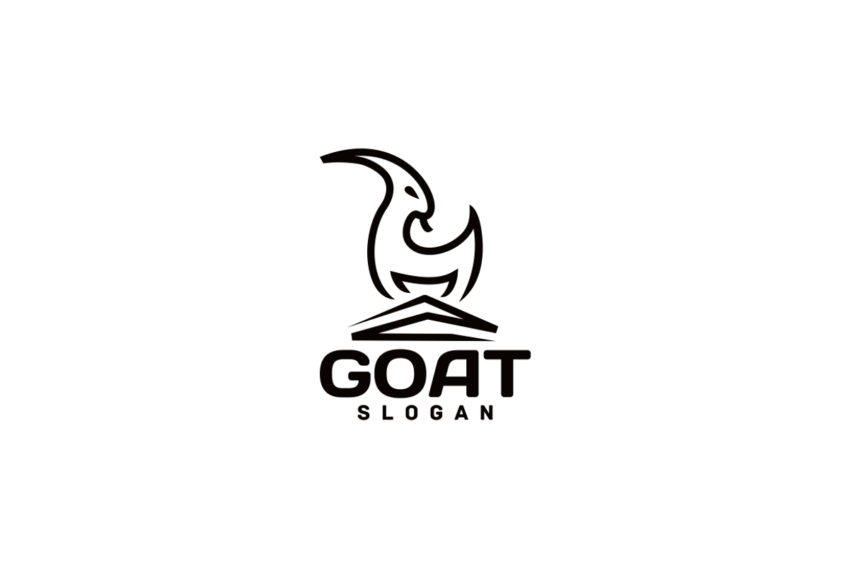 Goat Logo, a Branding & Logo Template by Metrolinevision