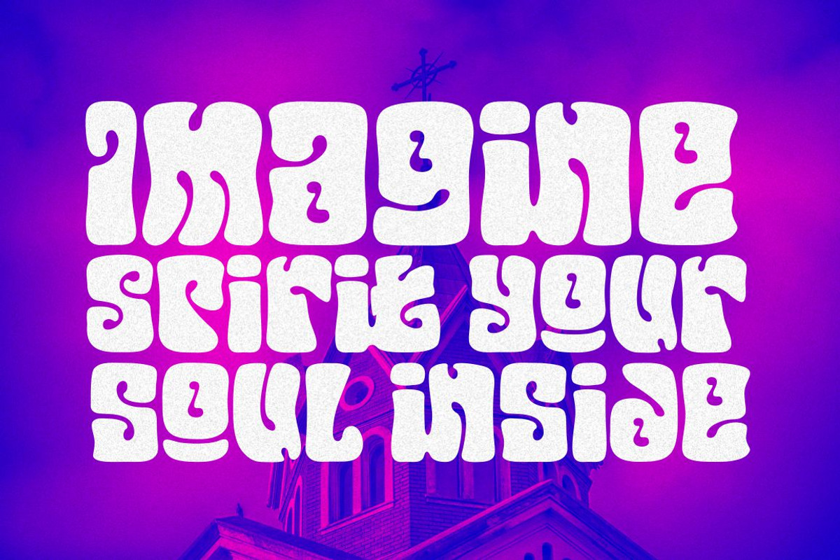 Mind Explorer - Psychedelic Font, a Font by PutraCetol Studio