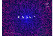 Big data background. Technology for | Technology Illustrations ...