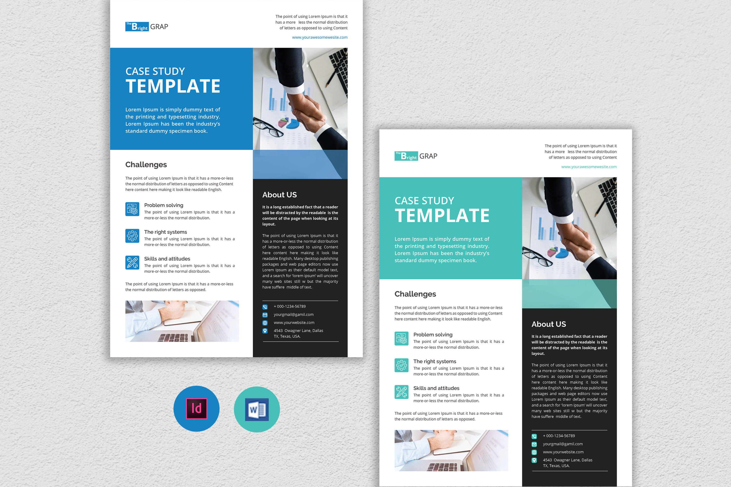 Case Study Word Template