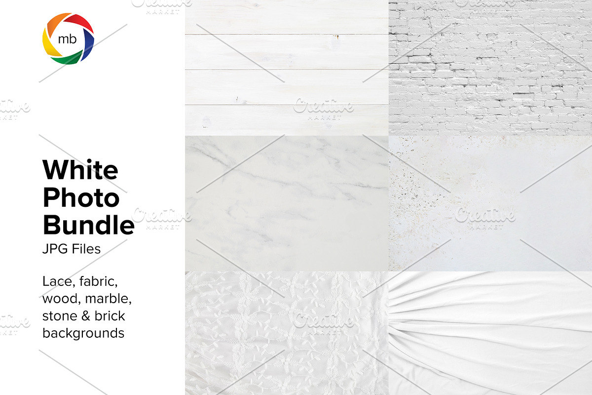 White Background Photo Bundle