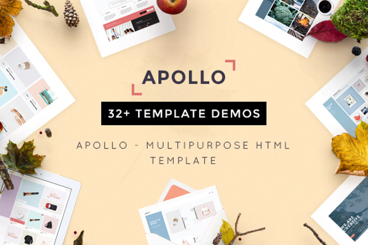 Apollo - Multipurpose HTML5 Template, a HTML Template by myshopkit
