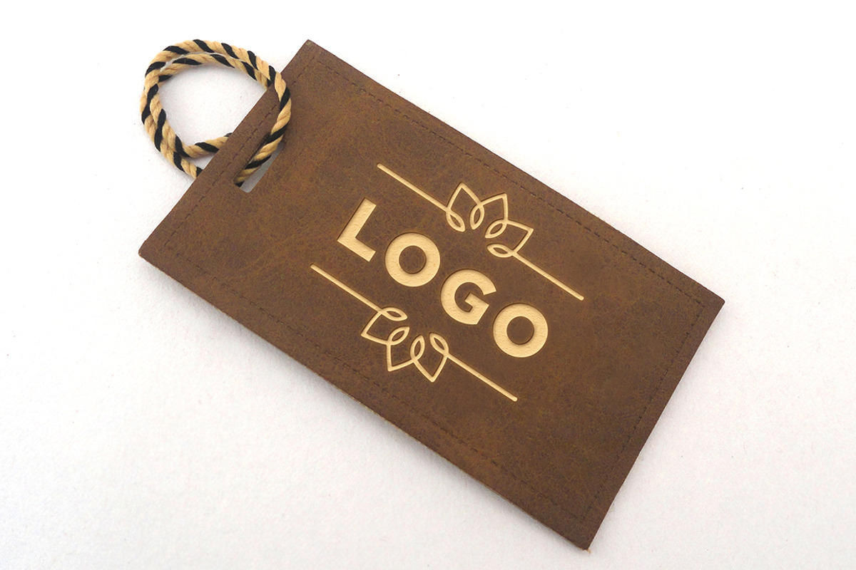 Tag / Label Logo Mock-up, an Apparel Mockup by Creativeadi