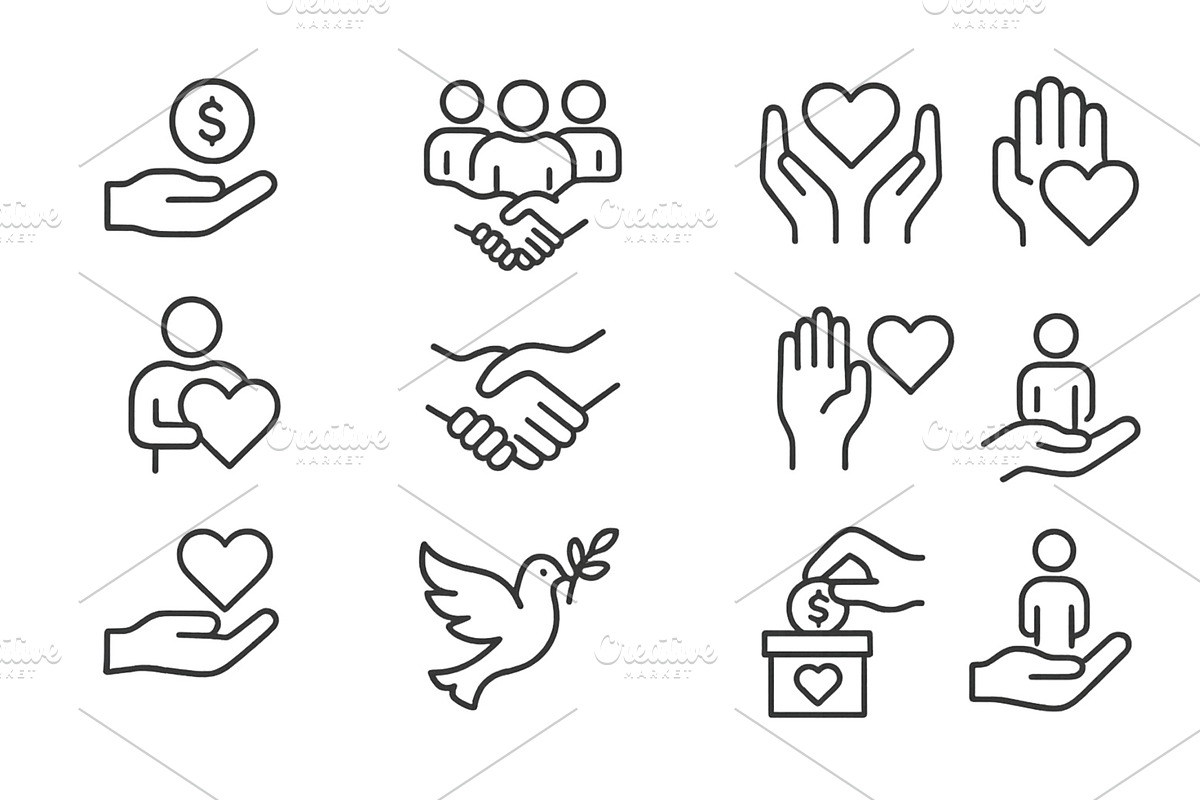 Symbols representing community, an Object Illustration by ZinetroN