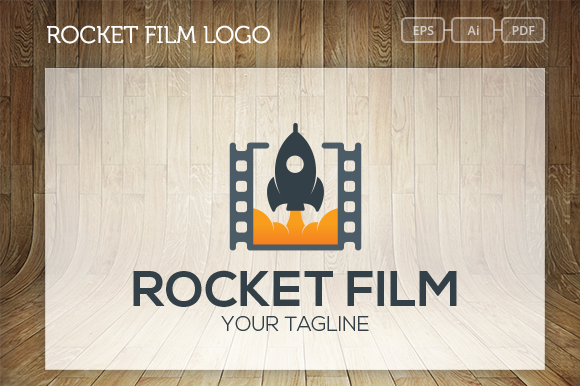 Rocket Film Logo | Branding & Logo Templates ~ Creative Market