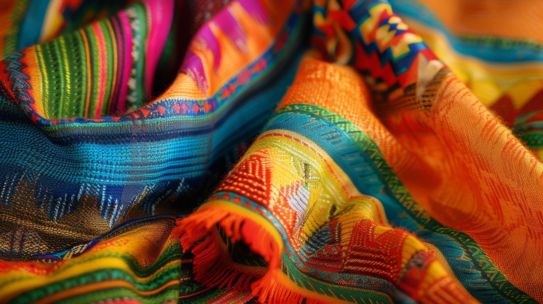 Mexican fabric pattern, an Arts & Entertainment Photo by Handmadefont