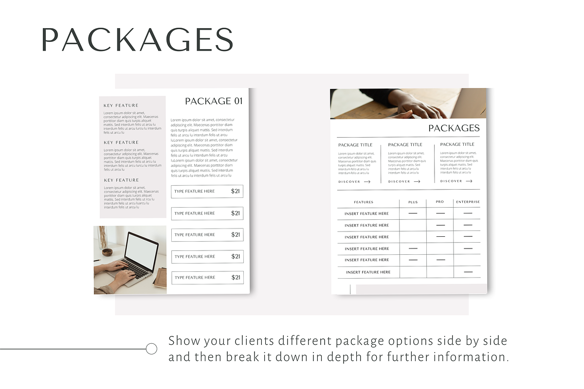 Client Welcome Packet, a Presentation Template by Marketing Templates Co.