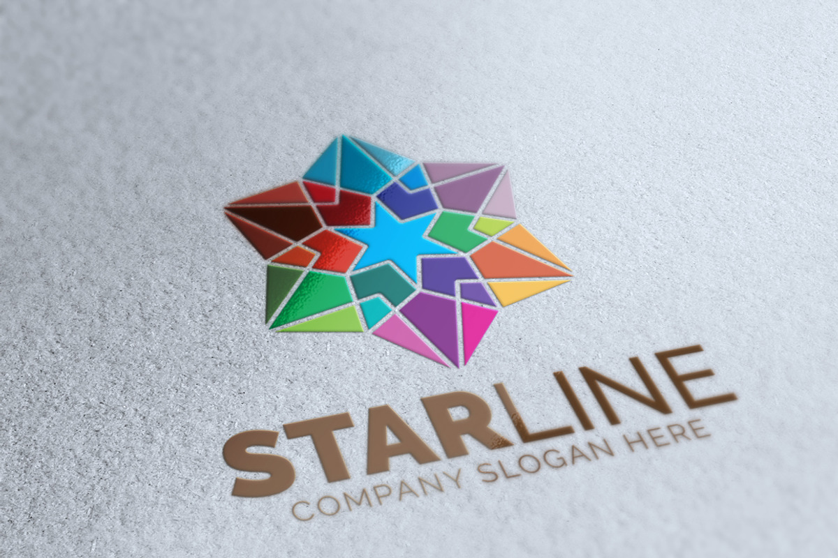 Star Line Logo, a Branding & Logo Template by essegraphic