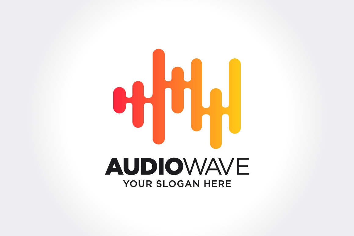 Abstract Audio Wave Symbol, a Branding & Logo Template by Toko Pak Sabar