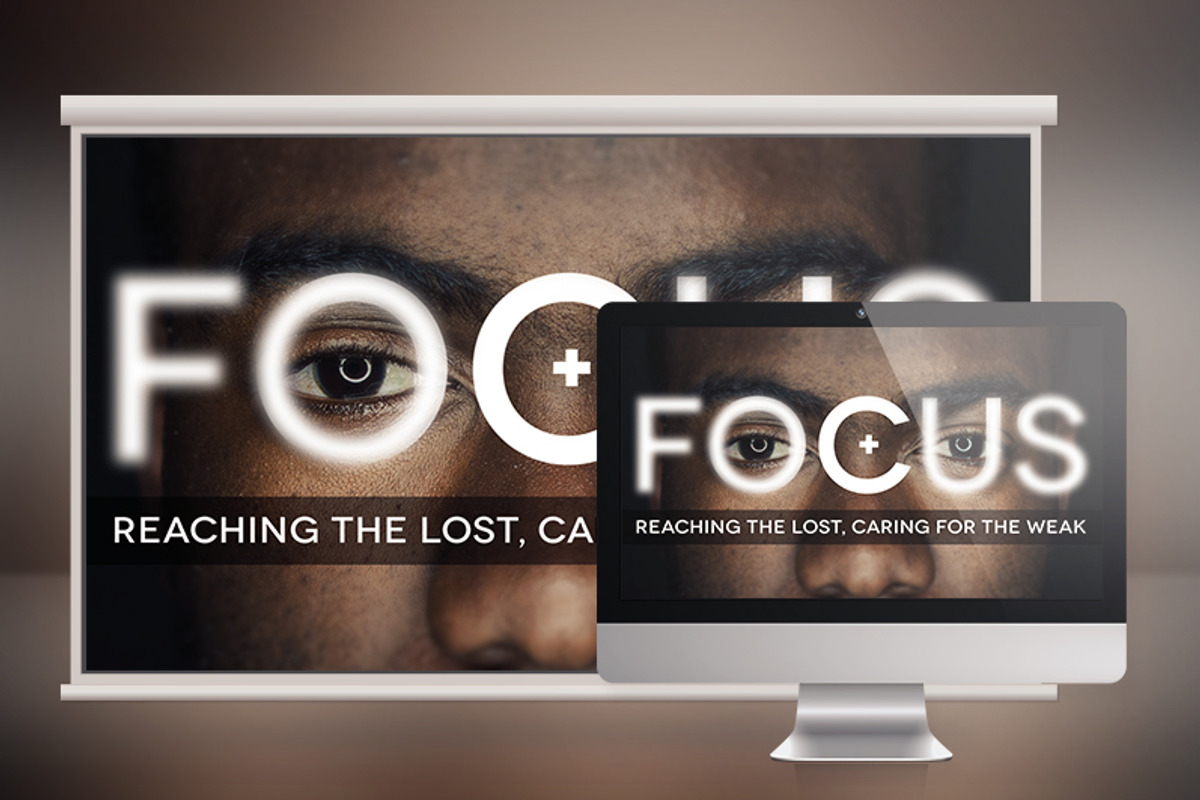 Focus Church Slide Photoshop, a Presentation Template by Godserv Designs