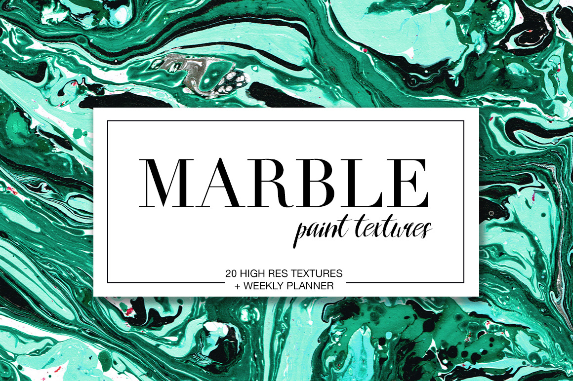 Marble paint textures set, a Texture Graphic by AlexTroi artworks
