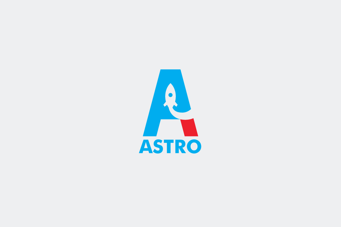 Astro Letter A Logo Template, a Branding & Logo Template by Kreasi Malam