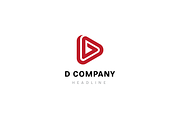 D company logo template., a Branding & Logo Template by Anton Akhmatov